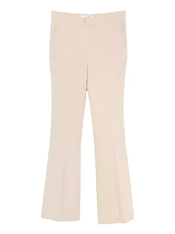 BLUGIRL Button Slit Trousers - Neutrals