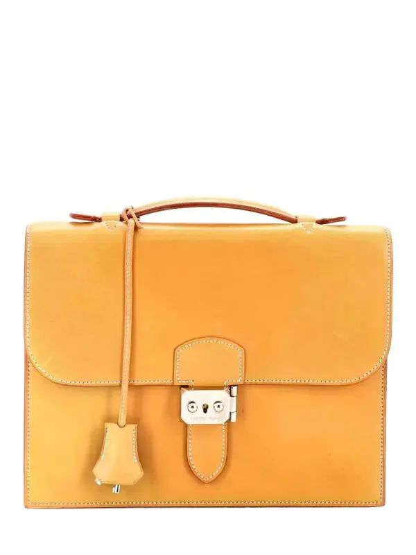 Hermès Sac A Depeches 27 Satchel - Brown
