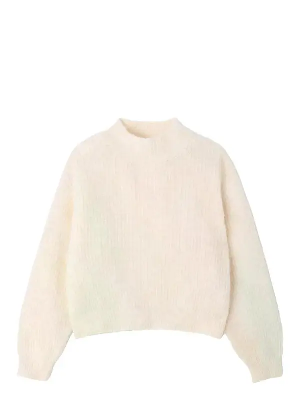 American Vintage East Ribbed Crew-neck Sweater - Neutrals