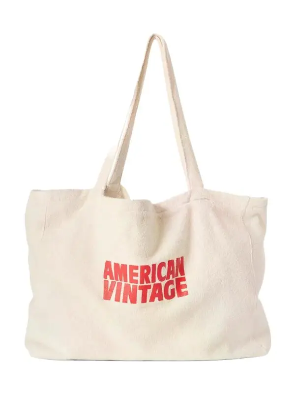American Vintage Bobypark Tote Bag - Neutrals