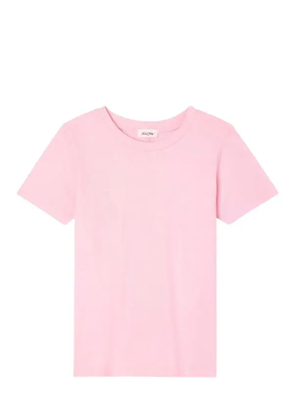 American Vintage Crew-neck T-shirt - Pink