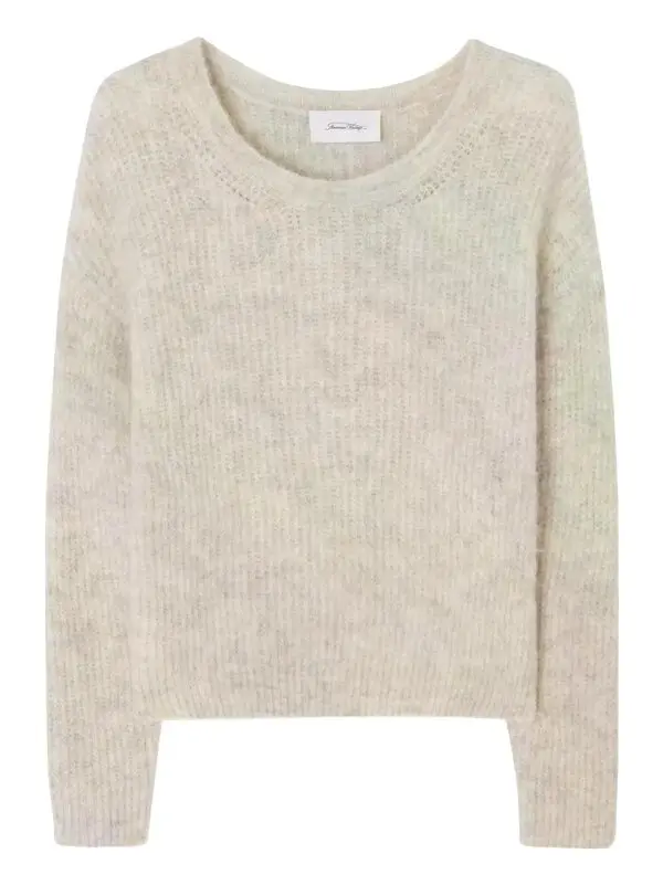 American Vintage East Round-neck Sweater - Neutrals