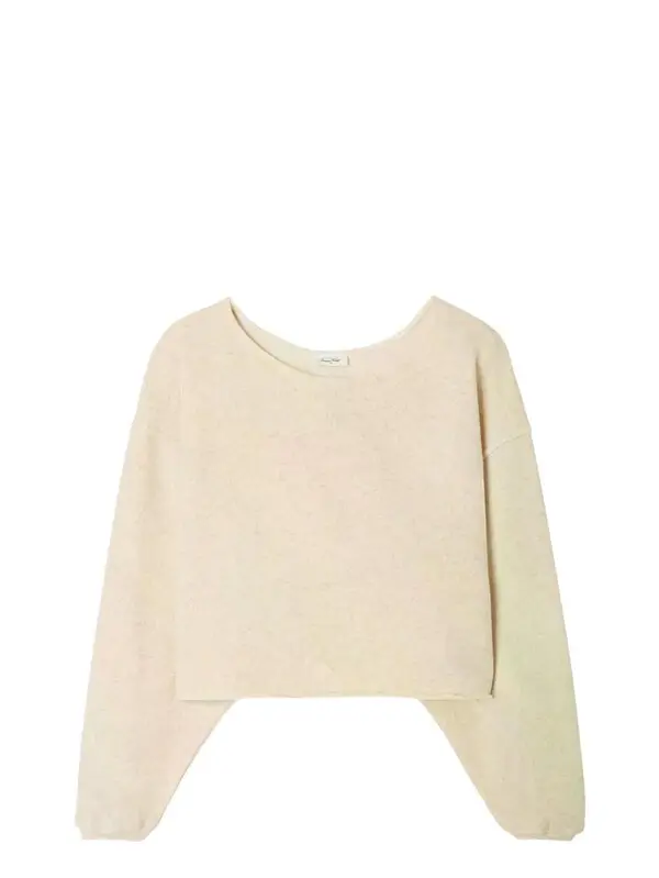 American Vintage Itonay Boat-neck Sweatshirt - Neutrals