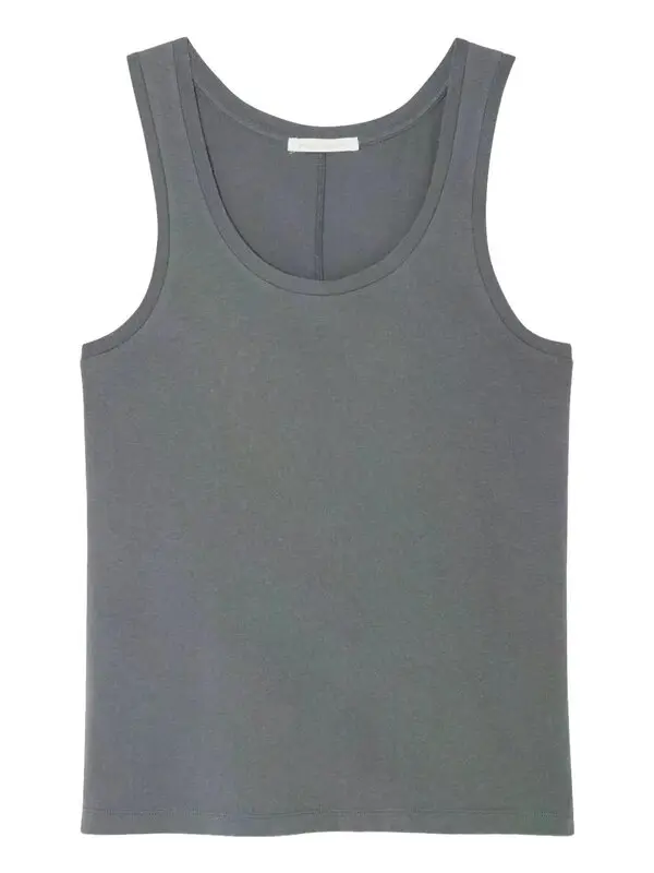 American Vintage Gamipy Wide Strap Tank Top - Grey