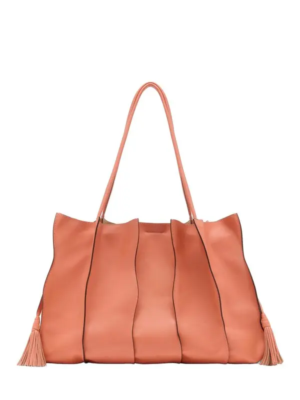 Ulla Johnson Adria Large Tote Handbag - Rose