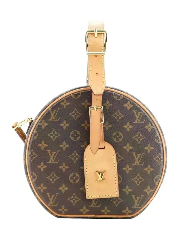 LOUIS VUITTON Petite Boite Chapeau Crossbody Bag - Brown