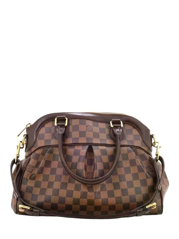 LOUIS VUITTON Trevi Handbag Damier Pm Satchel - Brown