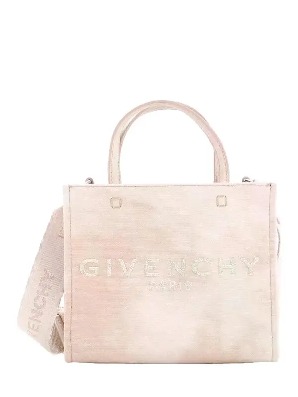Givenchy Canvas Mini Tote Bag - Neutrals