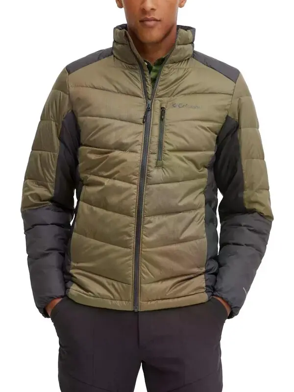 Columbia Padded Zip Performance Jacket - Green
