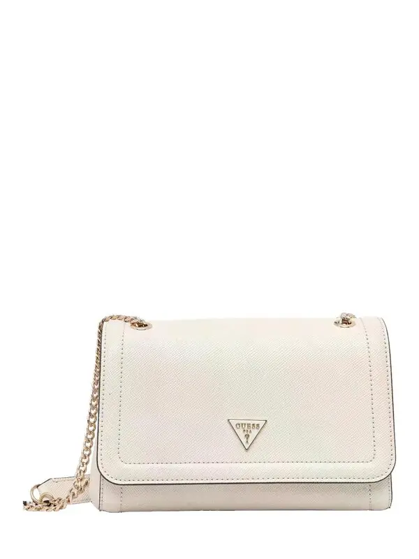 Guess Noelle Logo Crossbody Bag - Neutrals