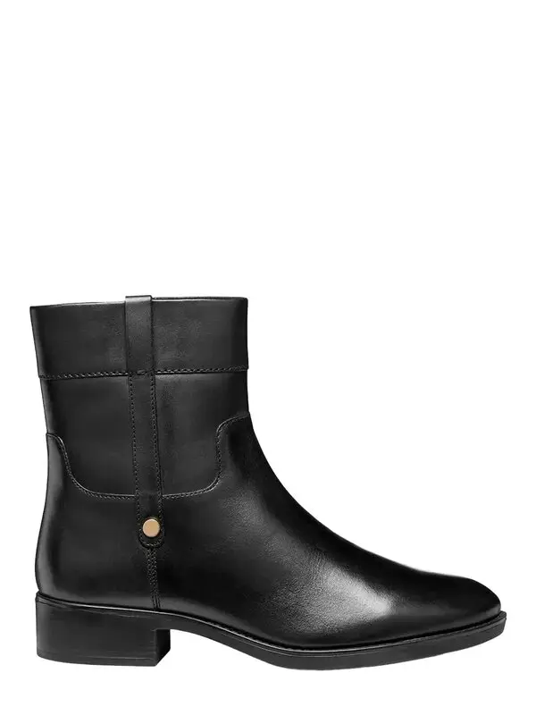 Geox 35mm Felicity Leather Boots - Black
