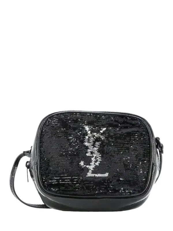 Saint Laurent Monogram Blogger Crossbody Bag - Black