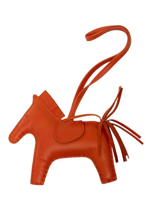 Hermès Grigri Rodeo Bag Charm - Orange