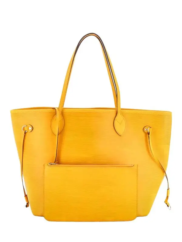 LOUIS VUITTON Neverfull Epi Leather Mm Tote Bag - Yellow
