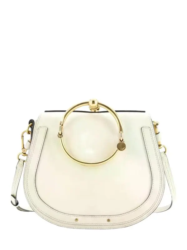 Chloé Nile Leather Crossbody Bag - Neutrals