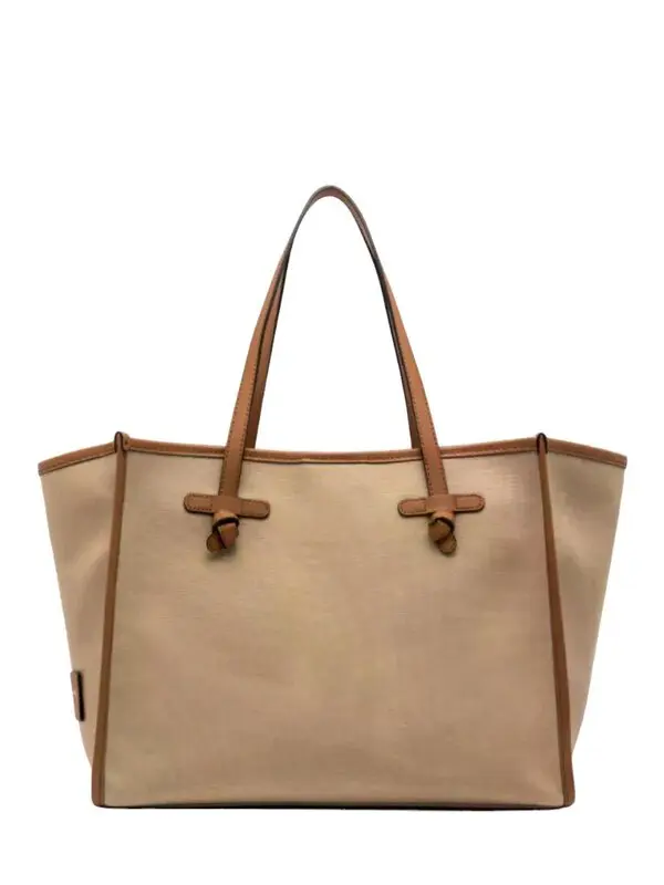 MARCELLA CLUB Knot-detail Tote Bag - Neutrals