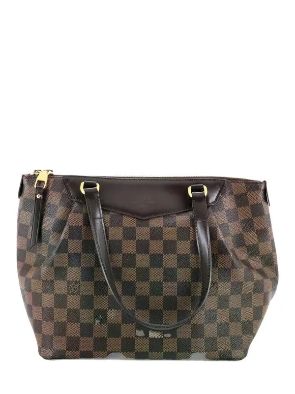 LOUIS VUITTON Westminster Handbag Damier Pm Satchel - Brown