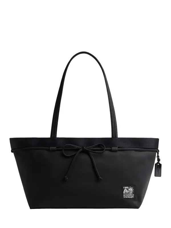 COACHTOPIA Loop Bow Tote Bag - Black