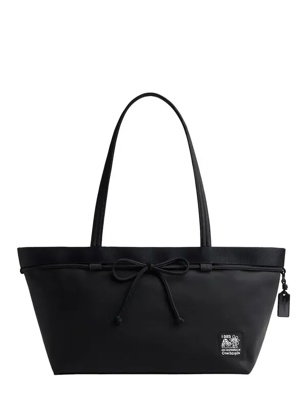 COACHTOPIA Loop Bow Tote Bag - Black
