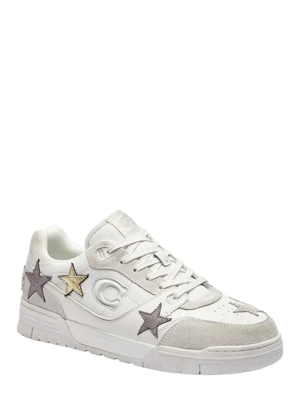 Coach Soho Sneaker With Stars - Optic White Multi