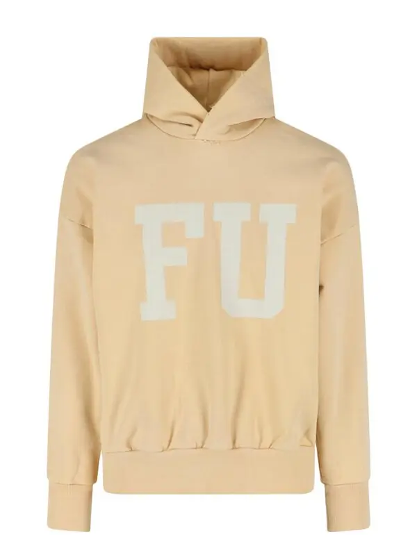 Fear Of God Educate The Young" Hoodie - Yellow