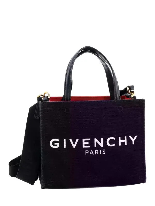 Givenchy Canvas Mini Tote Bag - Black