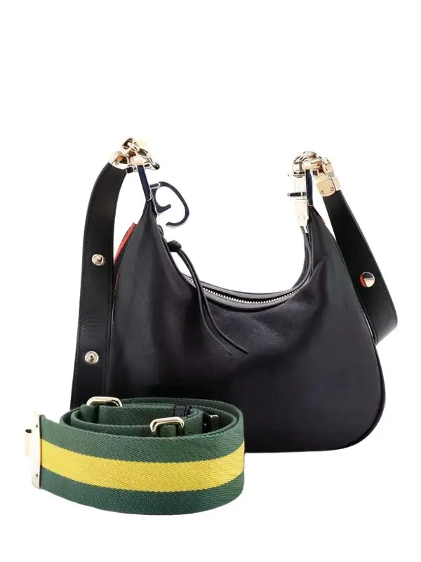 Gucci Attache Shoulder Bag - Black