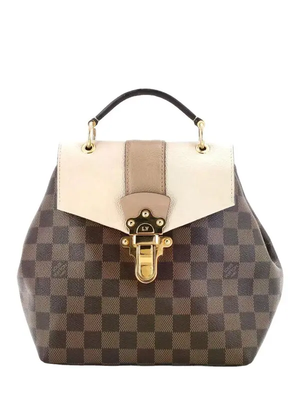 LOUIS VUITTON Clapton Damier Backpack - Brown