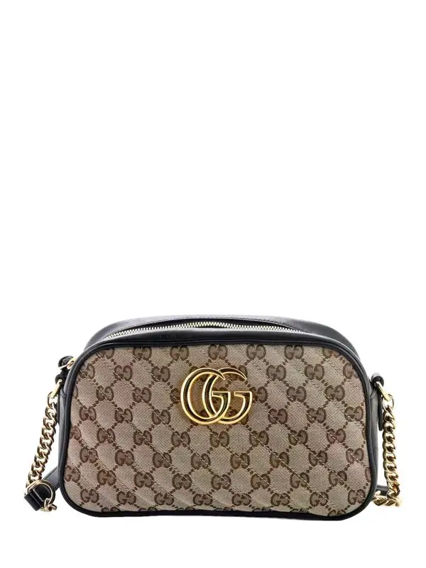 Gucci Gg Marmont Small Crossbody Bag - Black