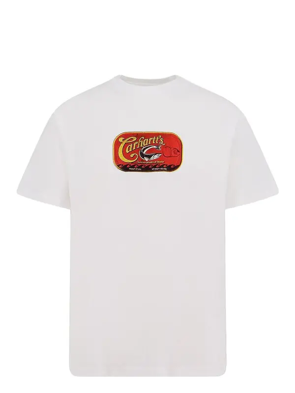 Carhartt Work In Progress Sardinas Organic Cotton Tshirt - White