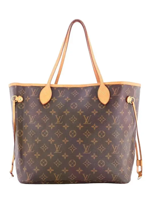 LOUIS VUITTON Neverfull Mm Monogram Tote Bag - Brown