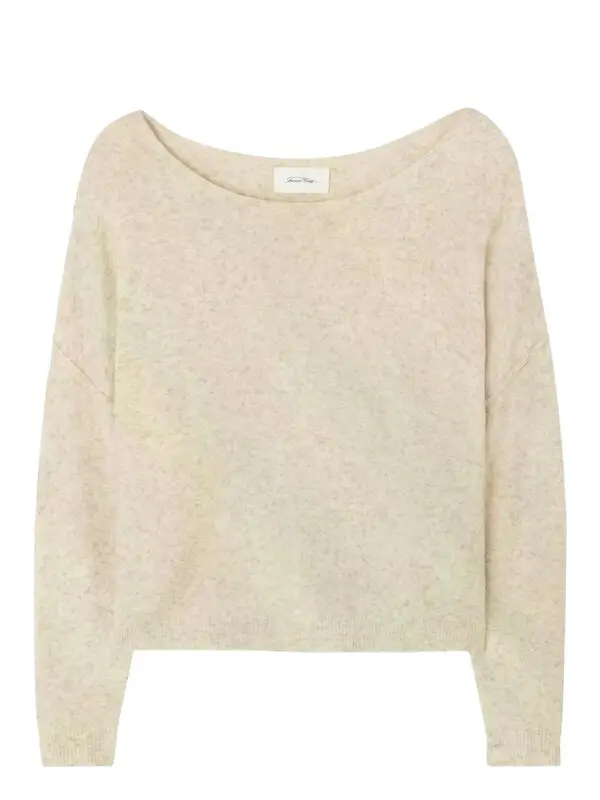 American Vintage Damsville Boat Neck Sweater - Neutrals