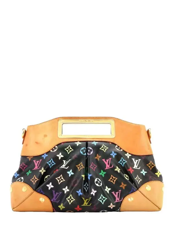 LOUIS VUITTON Judy Handbag Monogram Multicolor Mm - Black