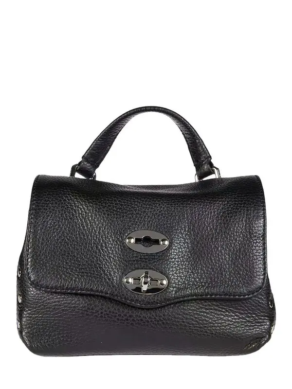 ZANELLATO Baby Postina Studded Tote - Black