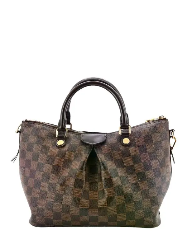 LOUIS VUITTON Siena Handbag Damier Pm Satchel - Brown