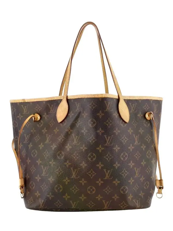 LOUIS VUITTON Neverfull Monogram Canvas Mm Tote Bag - Brown