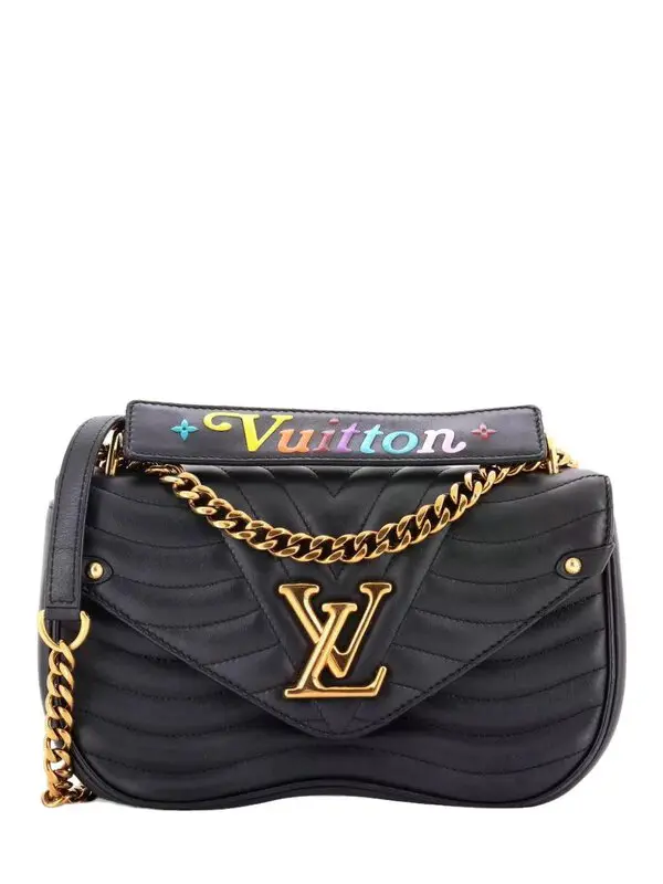 LOUIS VUITTON New Wave Chain Bag Mm - Black