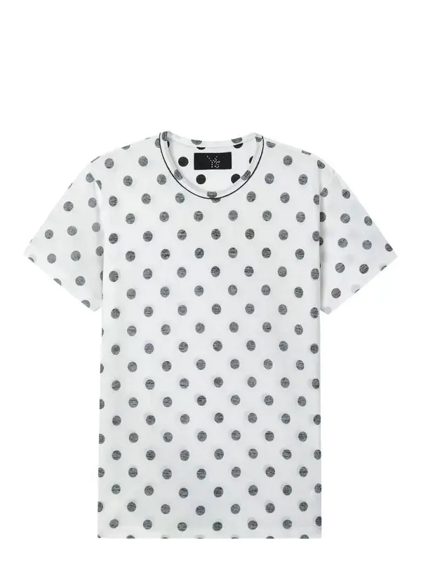 Y’s Polka-dot T-shirt - White