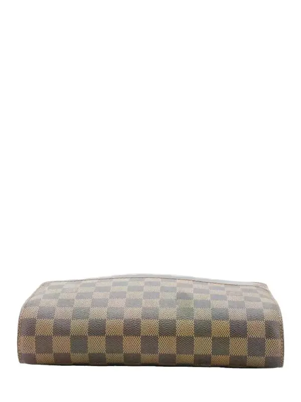 LOUIS VUITTON Pochette Saint Louis Damier Clutch - Brown