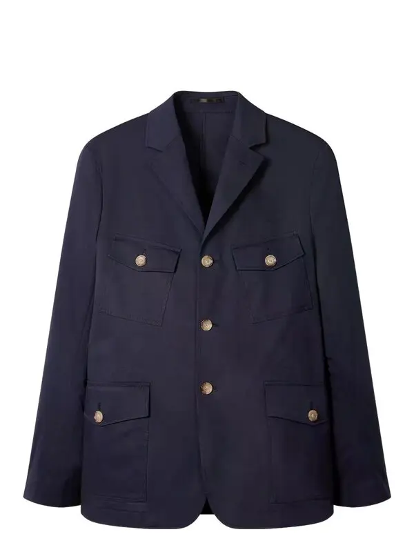 Paul Smith Button-fastening Blazer - Blue