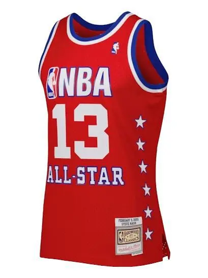 Mitchell & Ness X Nba Steve Nash 2003 All Star Game Swingman Jersey - Red