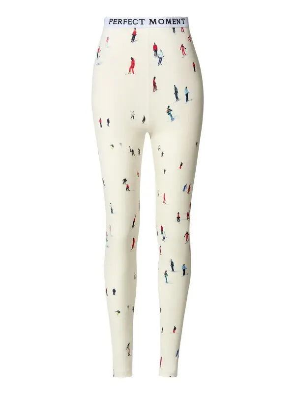Perfect Moment X Dede Johnston Base Layer Leggings - Dede-ski-print