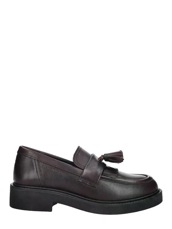Marc O'polo 35mm Tassel Loafers - Red