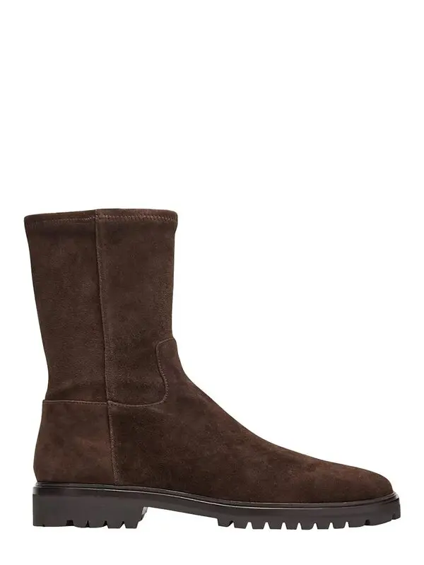 LOEFFLER RANDALL Danny Suede Ankle Boots - Tmoro