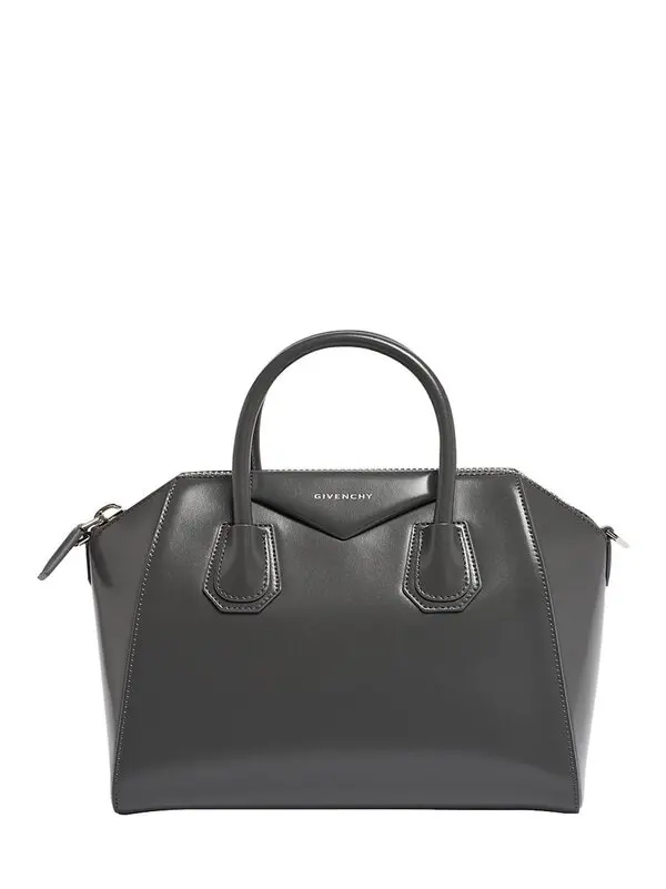 Givenchy Small Antigona Leather Top-handle Bag - Dark Grey