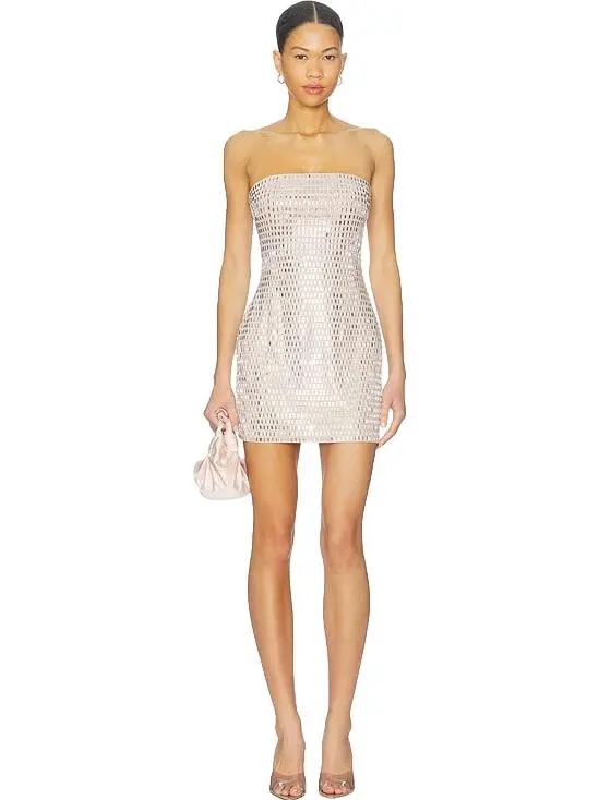 Superdown Josephine Mini Dress - Nude