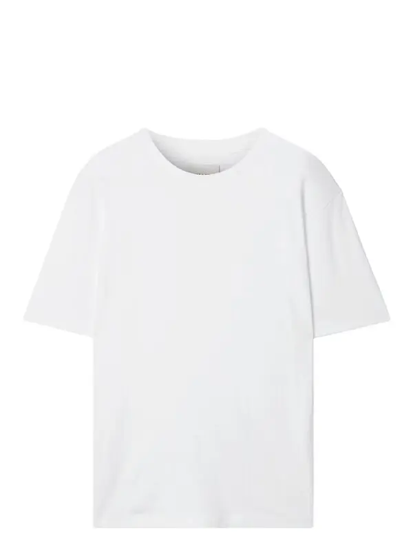 Khaite Mae Cotton-jersey T-shirt - White