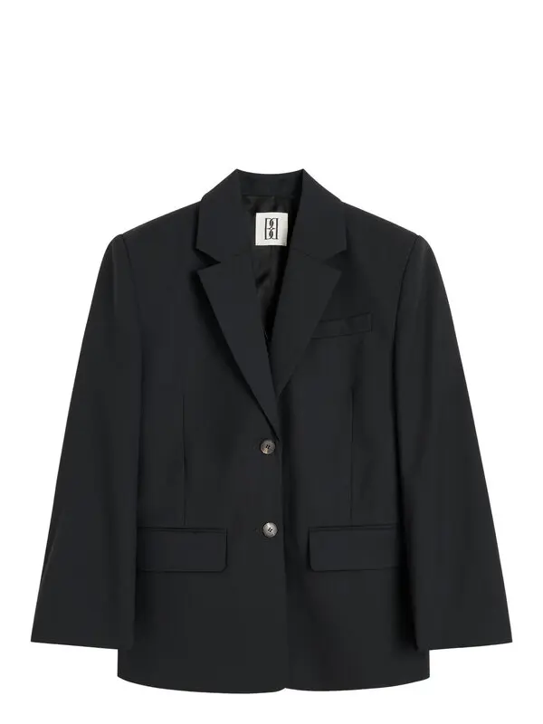 BY MALENE BIRGER Liva Single-breasted Blazer - Black