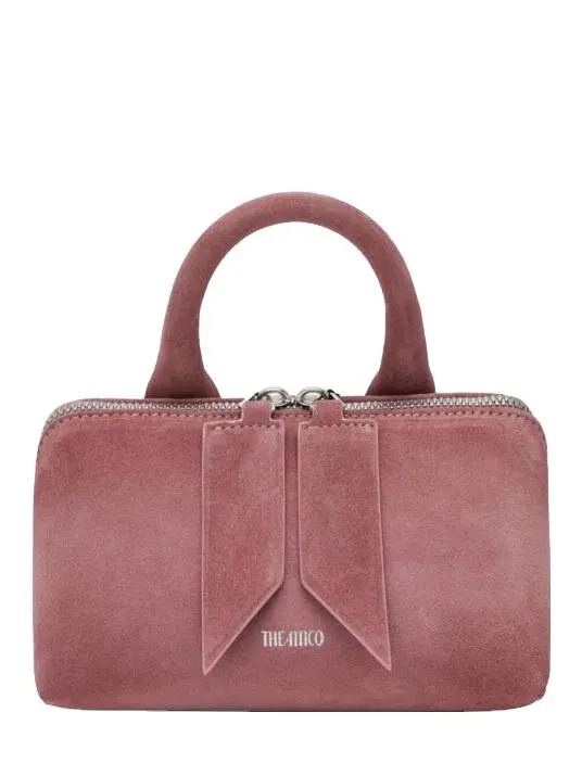 Attico Suede Friday Mini Bag - Pink