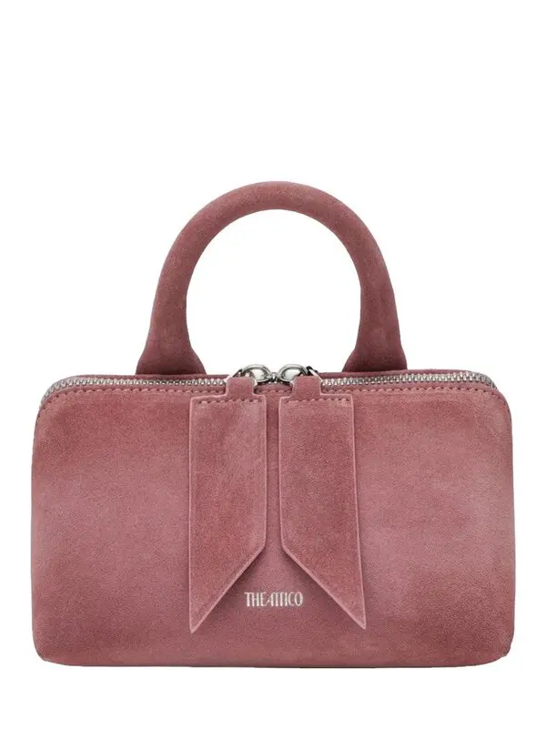 Attico Suede Mini Bag - Pink
